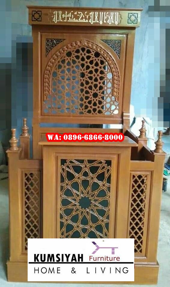 Mimbar Podium Minimalis Tuban • Kumsiyah Furniture